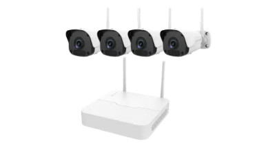 Enviro Cams WF4Bullets 4 Channel Wireless Security Camera Kit with ...