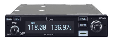 Icom A220 Panel mount aviation radio - Trionics
