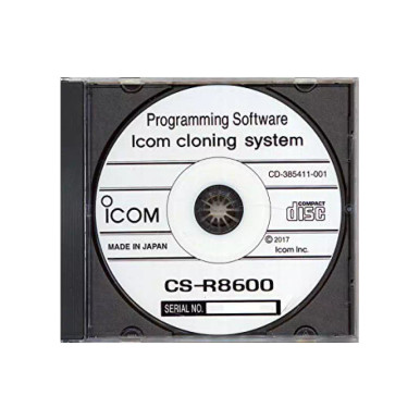 Icom CSR8600 R8600 programming software - Trionics