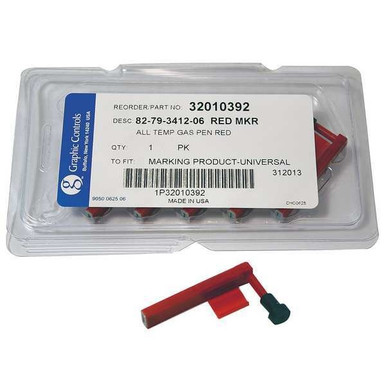 Graphics Control 82-79-3412-06 - RED DIFFERENTIAL PENS Chart Recorder ...