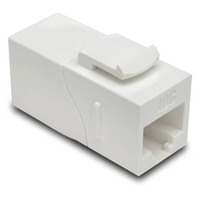 Eaton N235-001-WH-6AD - WHT CAT6A UTP 90D SNAP-IN CPLR - Trionics