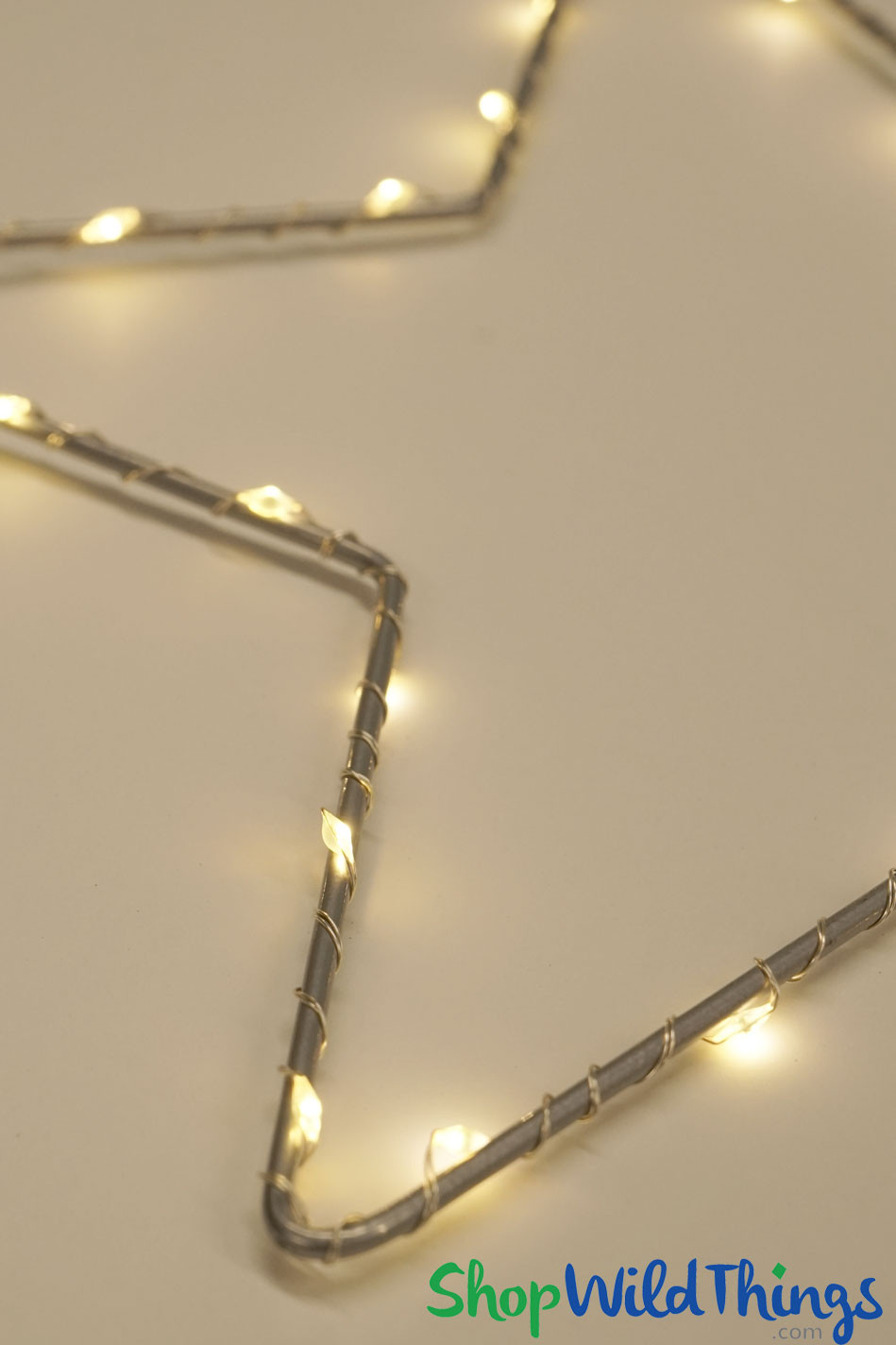 LED Hanging Star Frame | 11" Lighted Decoration | ShopWildThings.com