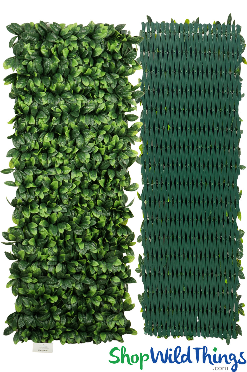 Expandable Premium Leave Greenery Privacy Wall Fence Trellis
