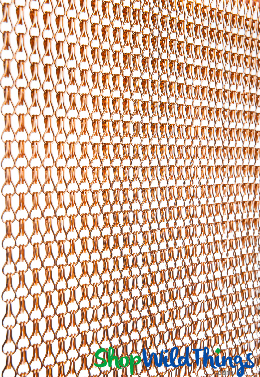 Beaded Lynx Metal Chain Curtains & Hanging Columns | ShopWildThings