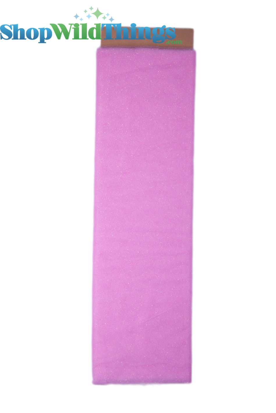 Light Pink Tulle Bolts - Glitter - ShopWildThings 54" x 10 Yards