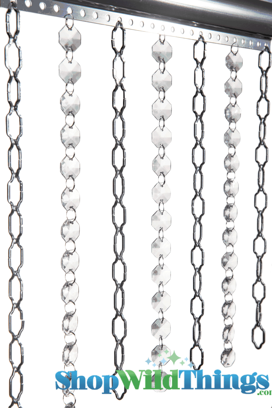 Beaded Metal Chain Curtains & Hanging Columns | ShopWildThings