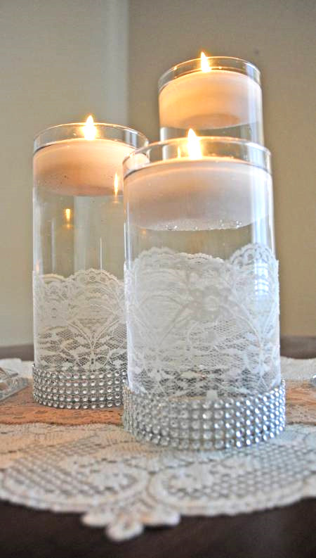 Diamond Wrap Rolls Silver - 4" Wide x 30 ft Long! Trimmable!