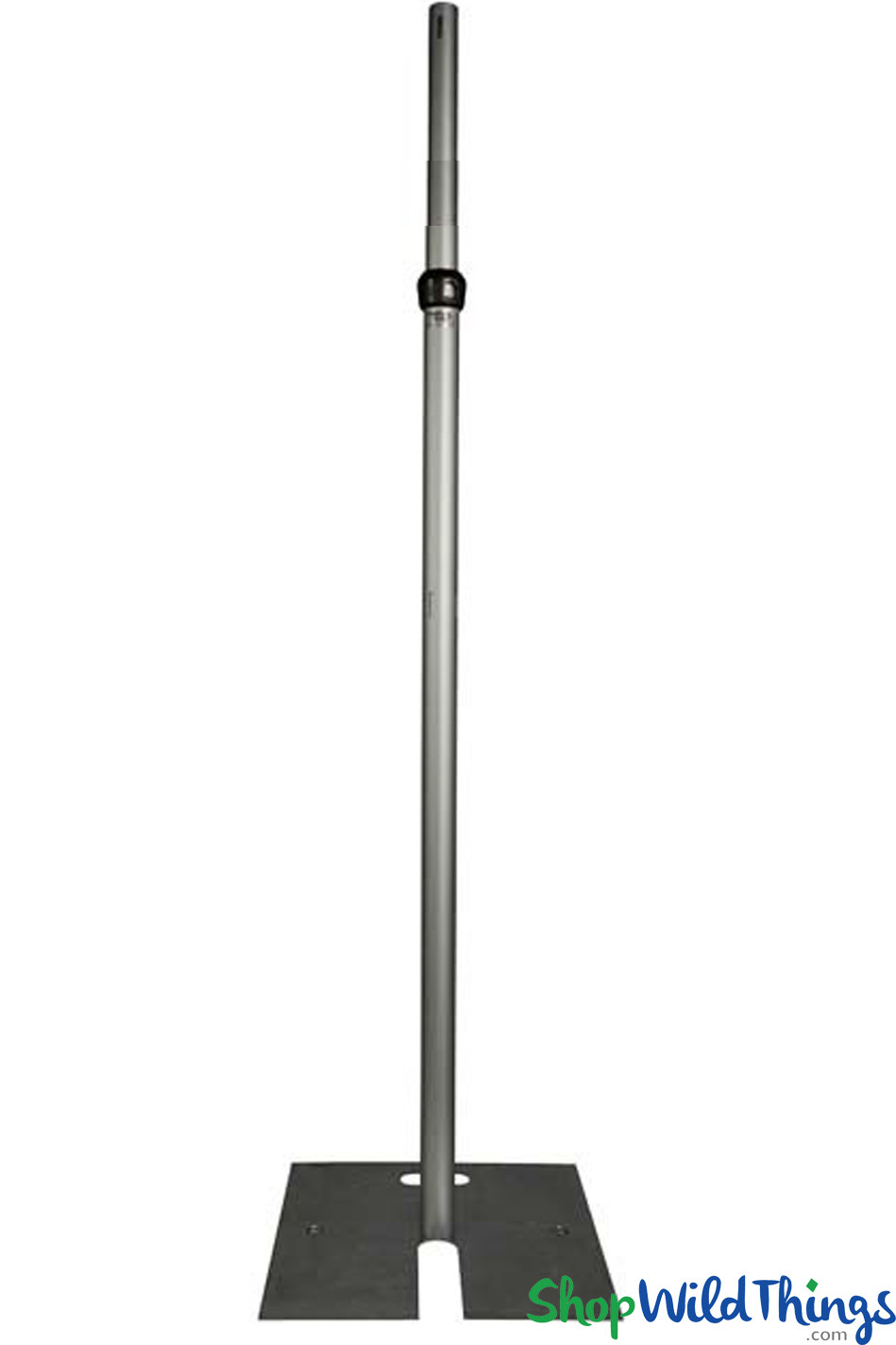 Pipe and Drape System for Tall Hanging Crystal Columns