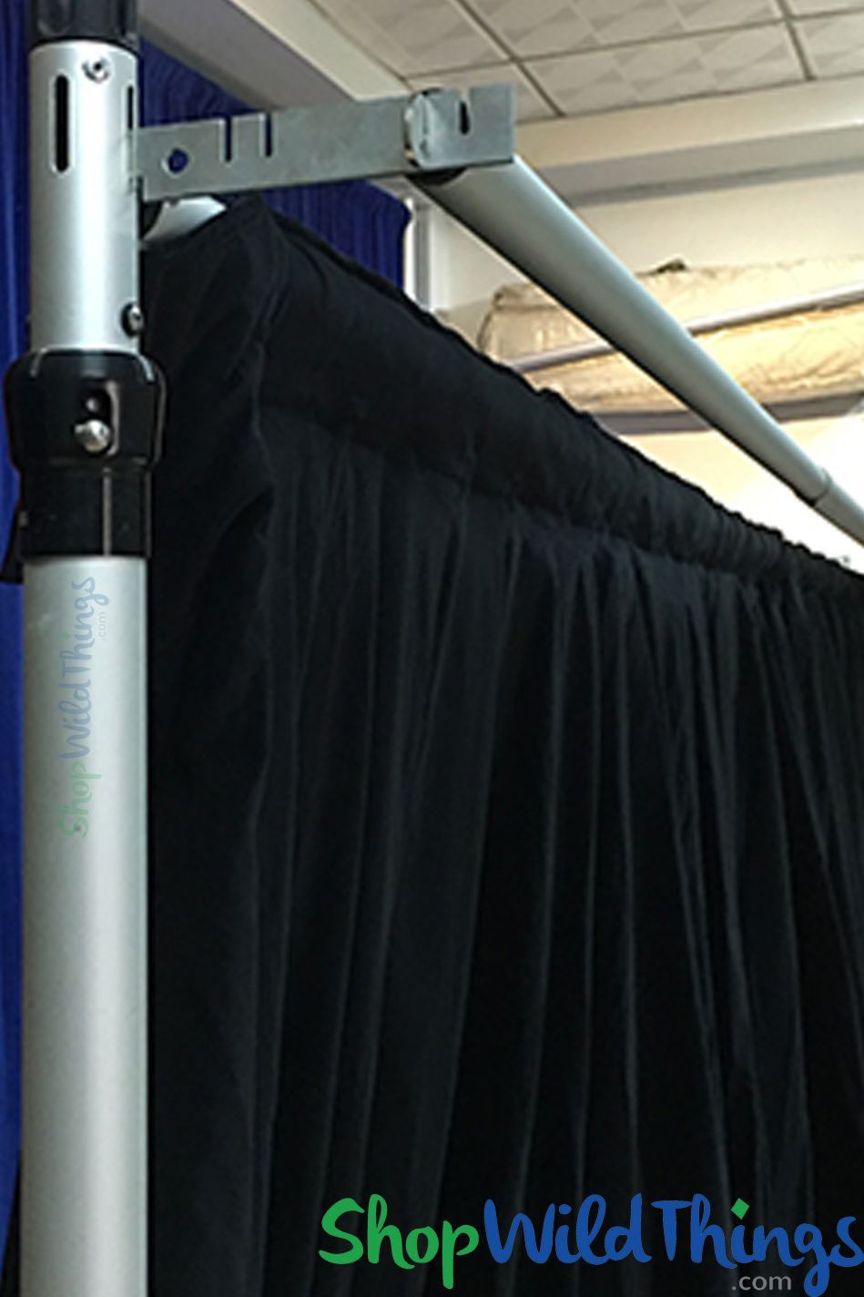 2 Tier Adjustable Height & Width Pipe & Drape Backdrop Kit ...