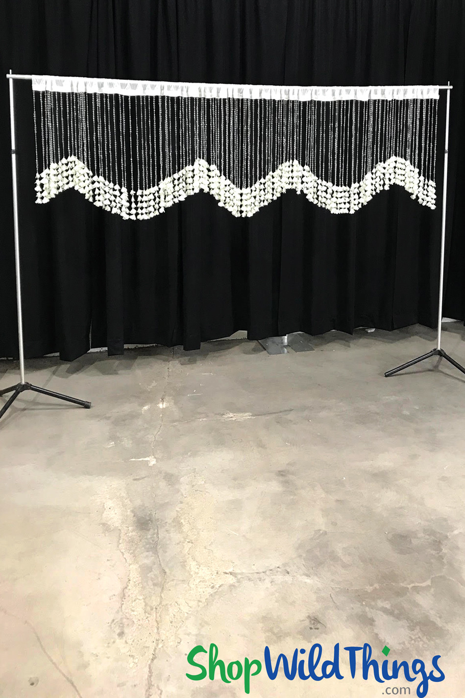 Wedding Ceiling Drape 16' Wide or Elegant Backdrop | ShopWildThings.com