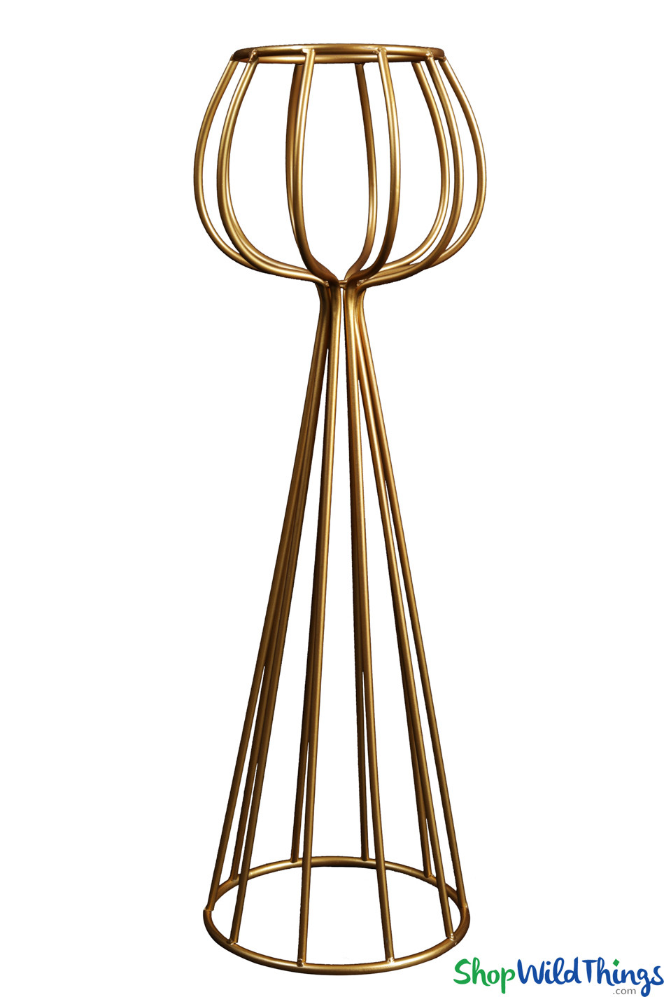 Gold Vase & Centerpiece Riser | ShopWildThings.com
