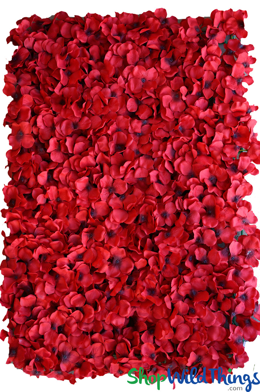 Red Flower Wall Backdrop Kit | ShopWildThings.com