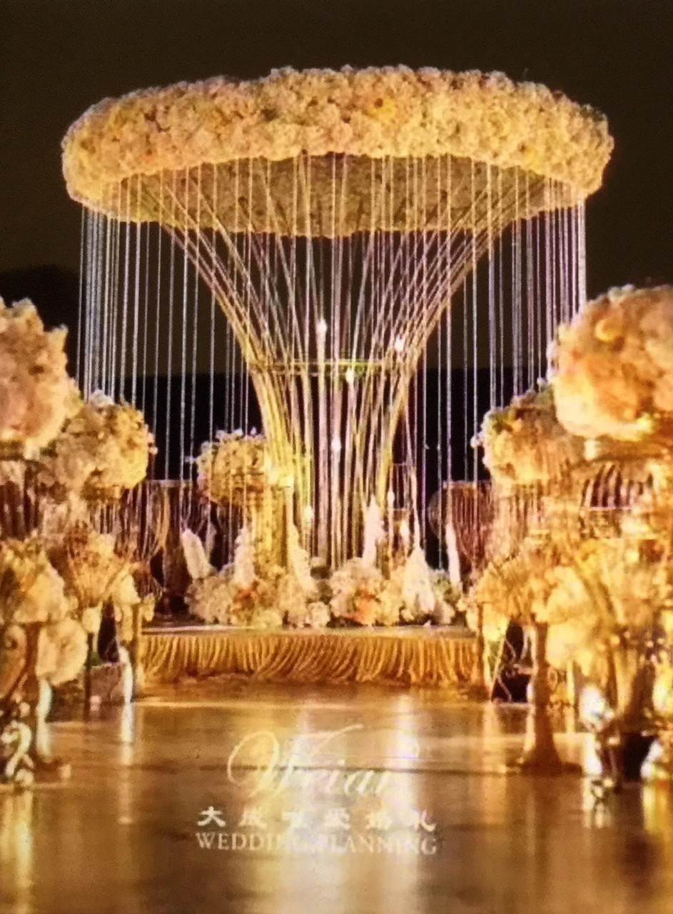 Majestic Floral Display Riser | Large Event Decor | ShopWildThings.com