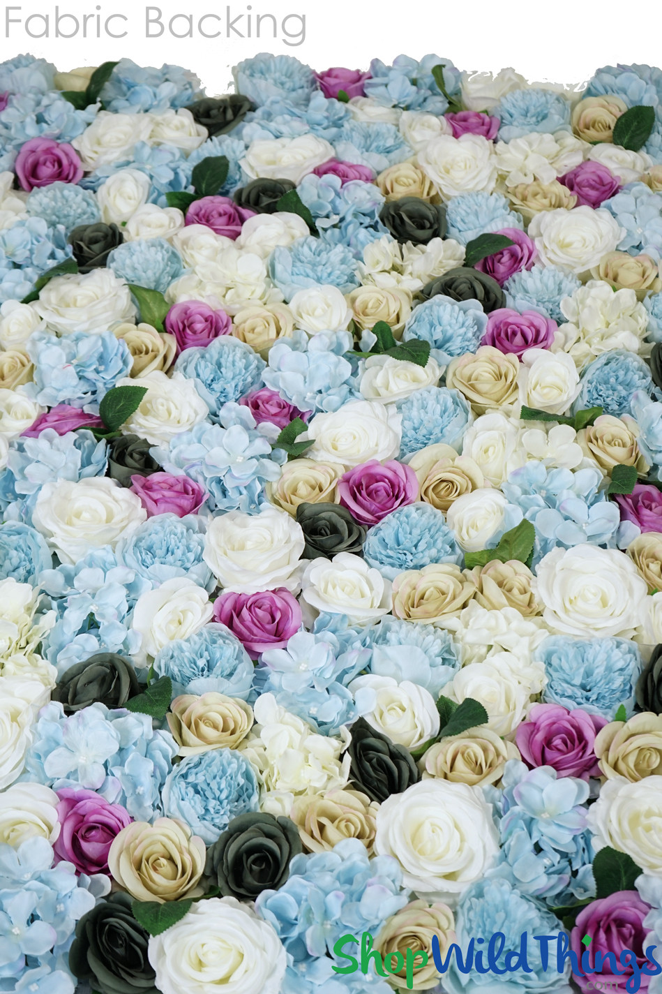 Extra Large Super Premium Floral Backdrop Panel | ShopWildThings.com