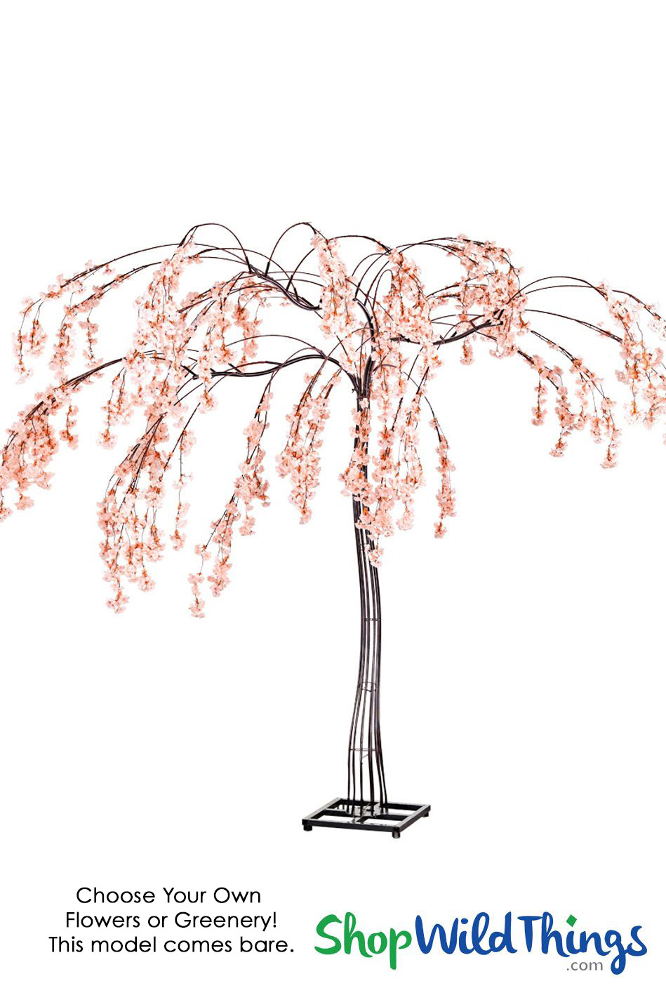 Black Metal Tree Frame | 3-D Event Decoration | ShopWildThings.com