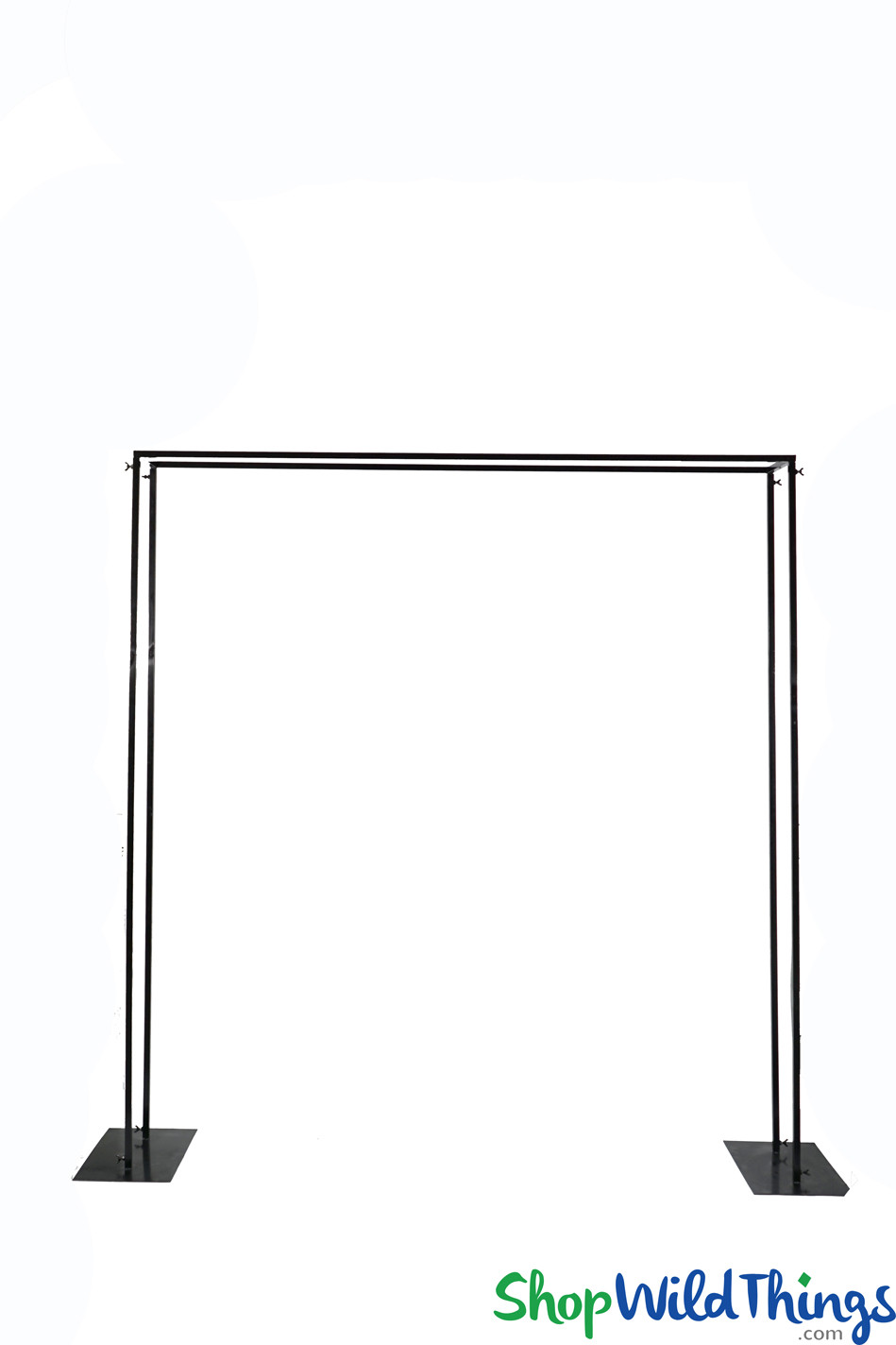 Wedding & Event Arbor | Black Metal Square Frame | ShopWildThings.com