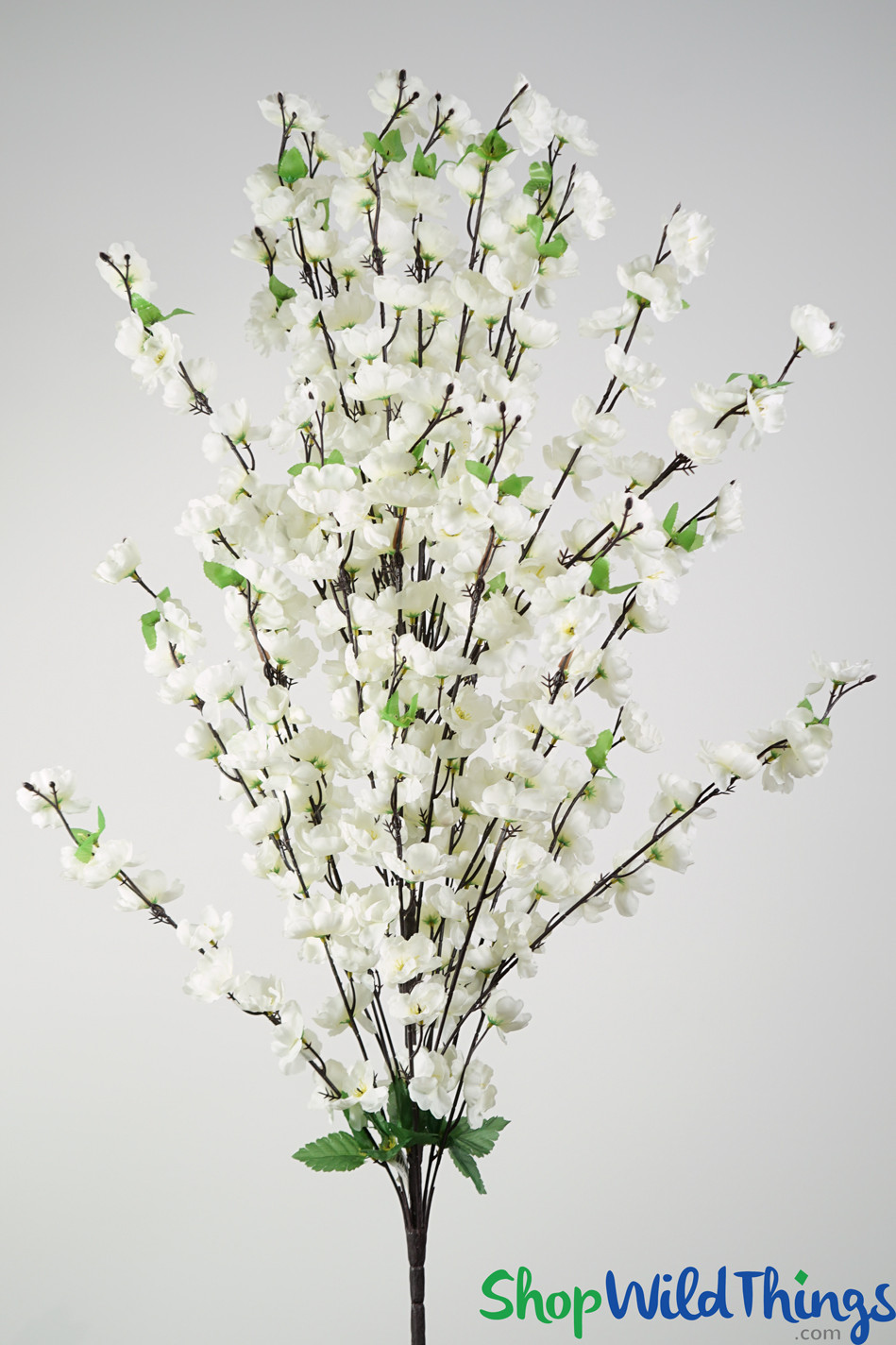 Ivory Cherry Blossom Branches 40" Decorative Faux Branches