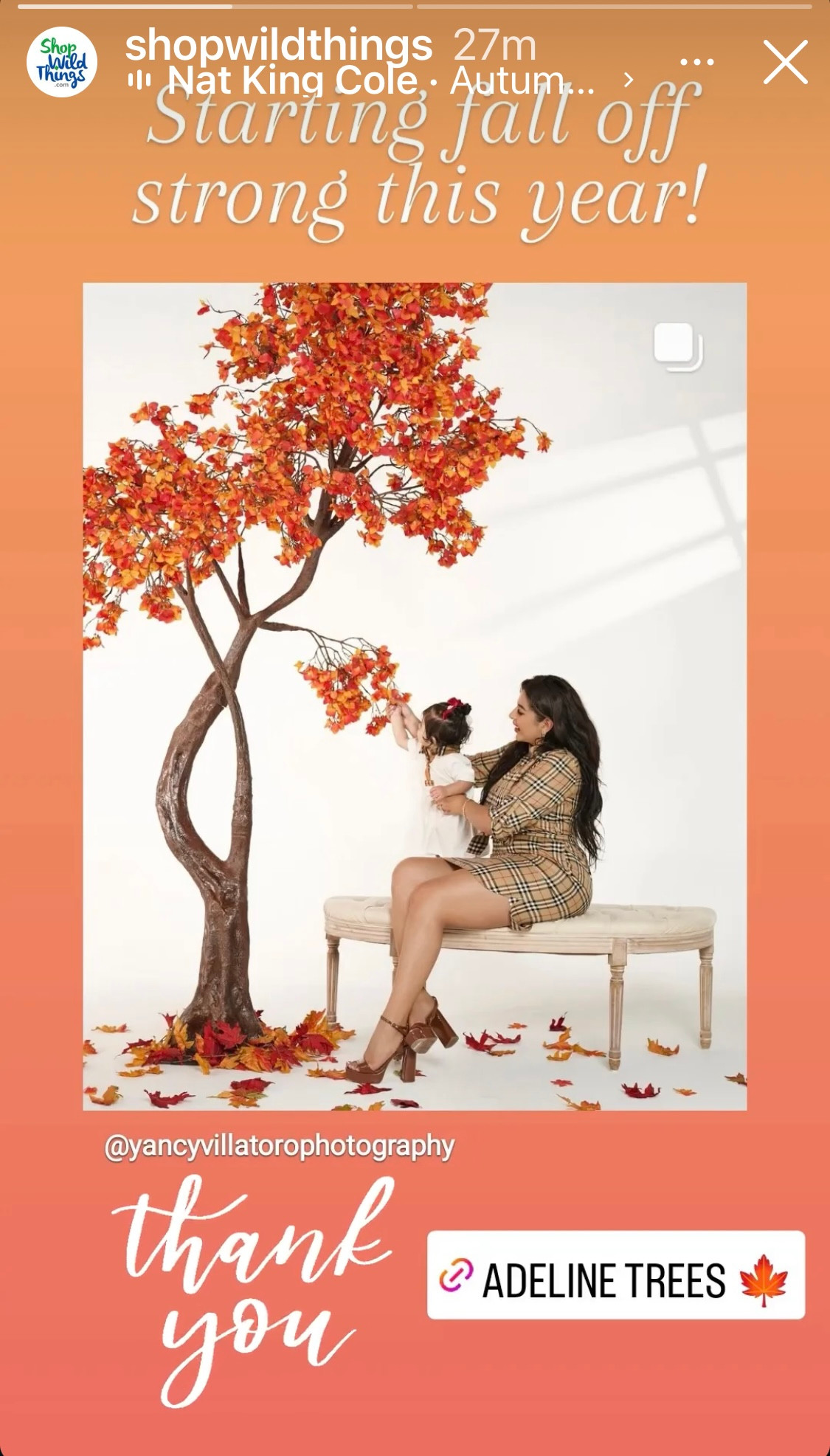 Artificial Flowering Oversized Pink Tree with Buds, 10 Feet Tall