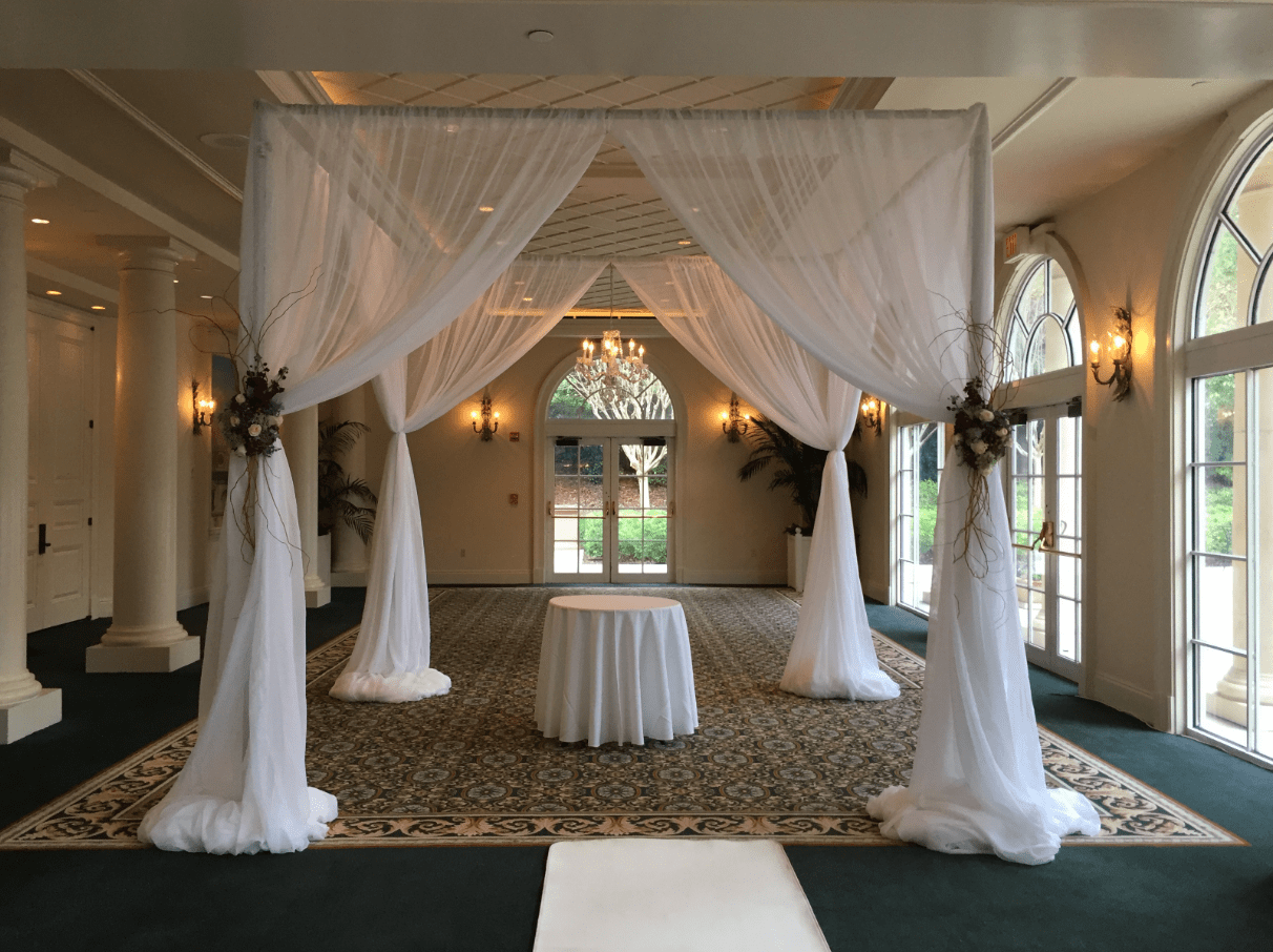Wedding Ceremony Canopy | 8" Tall x 6"-10" Wide | ShopWildThings.com