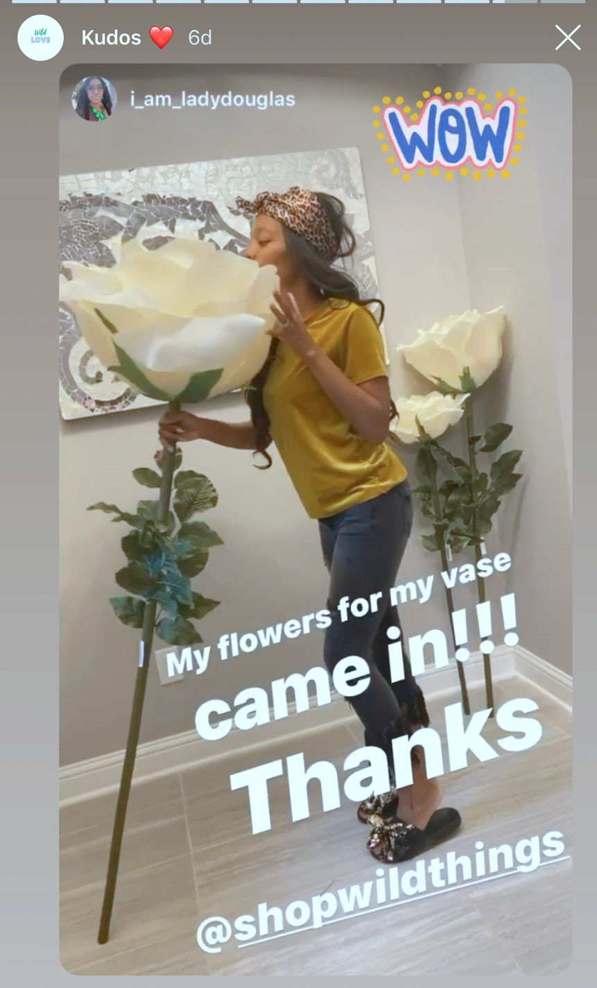 Giant Roses for Parties | Jumbo Floral Accents | ShopWildThings.com