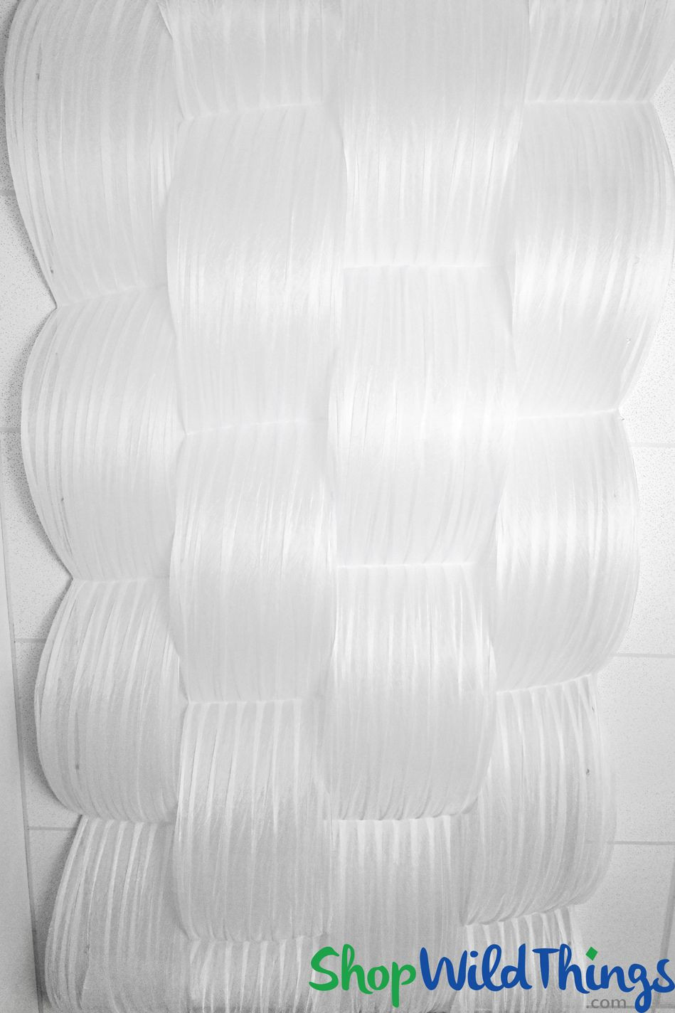 Pleated Tulle Clouds Ceiling Drape | ShopWildThings.com