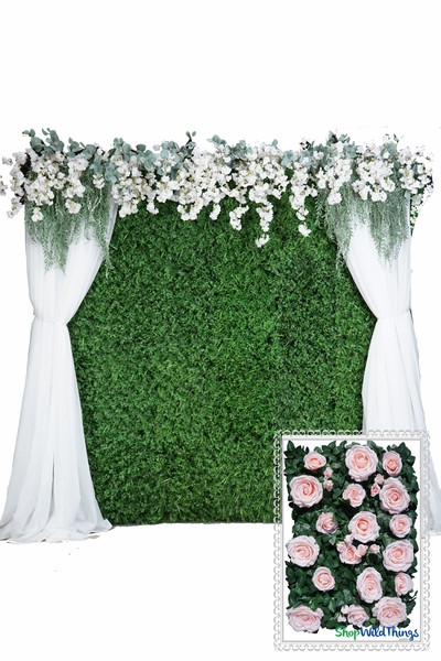 Greenery Wall Backdrop Panels