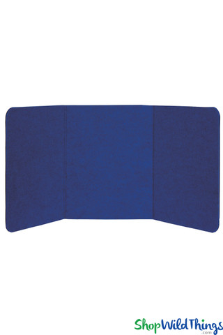 Blue Loop Fabric Trifold Display Board|ShopWildThings.com