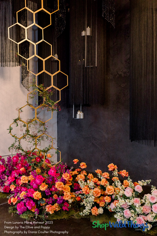 Custom String Columns - Hanging Fabric Fringe Decor - ShopWildThings.com