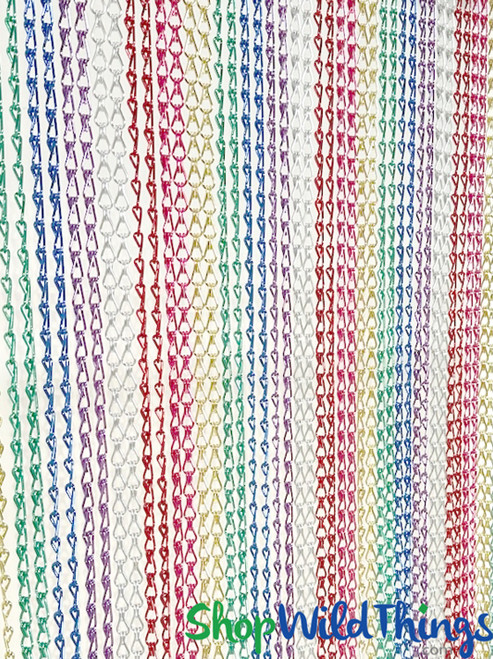 Custom Lynx Chain Fire Proof Beaded Aluminum Curtains
