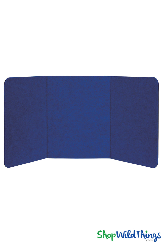 Blue Loop Fabric Trifold Display Board|ShopWildThings.com
