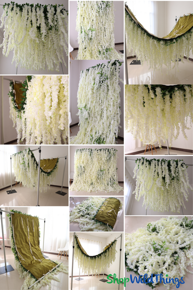 Ready to Hang Floral Garland Ceiling Decoration | ShopWildThings