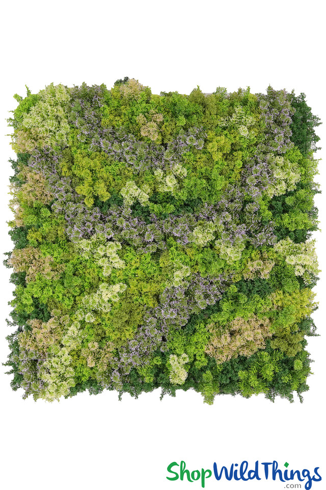 Fairy Garden Fern Greenery Wall Landscape Panel