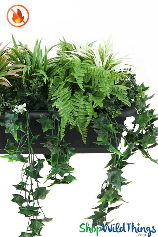 Fire Retardant Mixed Greenery Planter | ShopWildThings.com