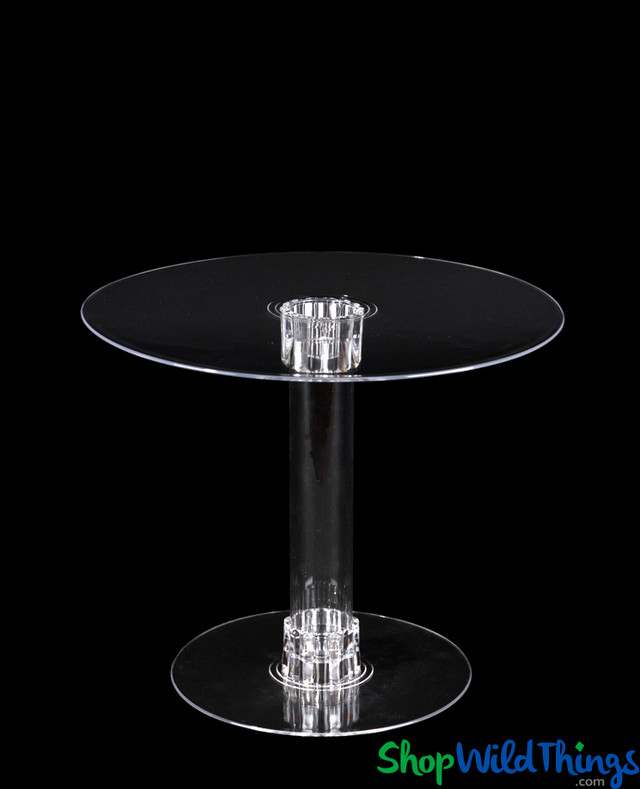 5 Tiered Acrylic Dessert Stand 28" Tall - Display Cupcakes, Petit Fours ...