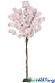 Precious Pink Flowering Tree | 68" Tall Fluffy Artificial Blossoms ...