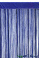 Beautiful Blue String Fringe Curtains | ShopWildThings.com