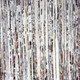 8' Long Shiny Silver Metallic Foil Fringe Column Ceiling Party ...