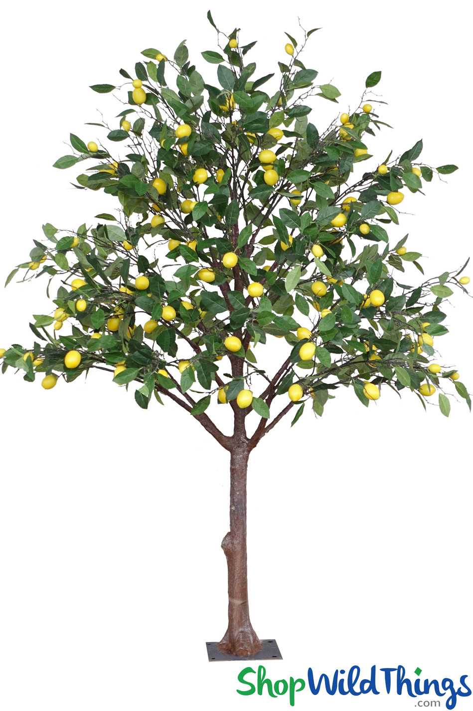 Artificial Lemon Tree, Realistic Looking Tree | 7' Tall
