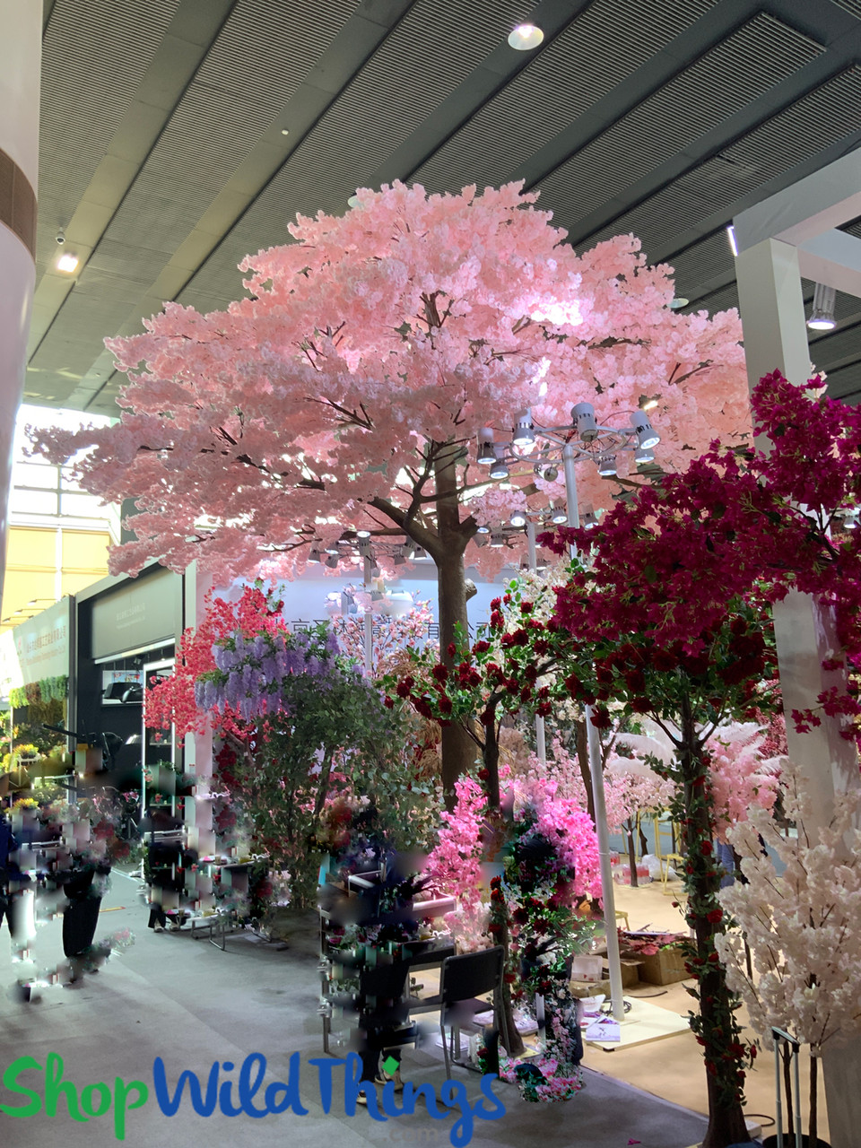 Super Sized Artificial Custom Tree 16’ Tall | Giant Event Tree with ...