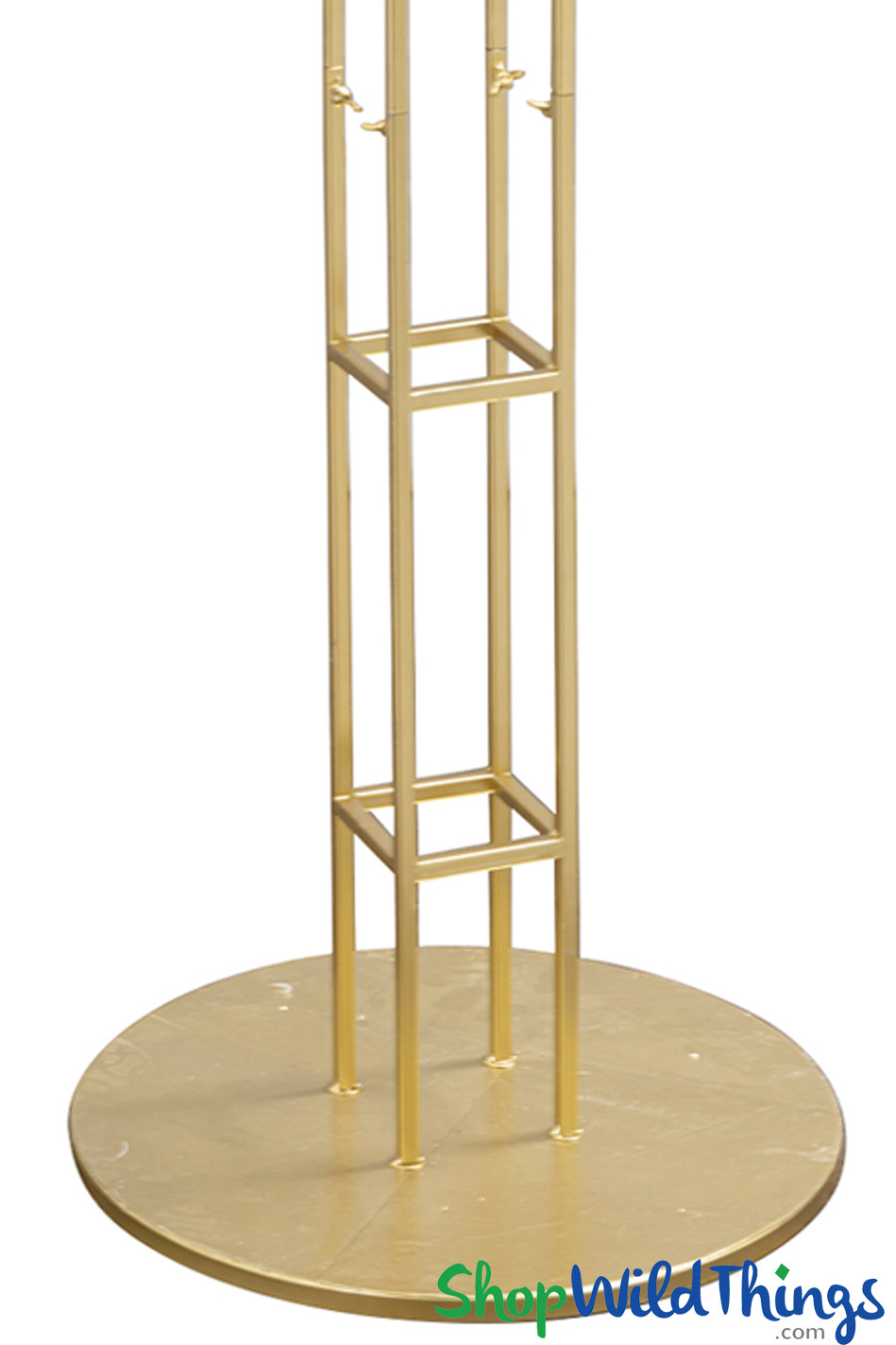 Floral Centerpiece Riser Stand with Large Circle on Top 45 1/4" Tall ...