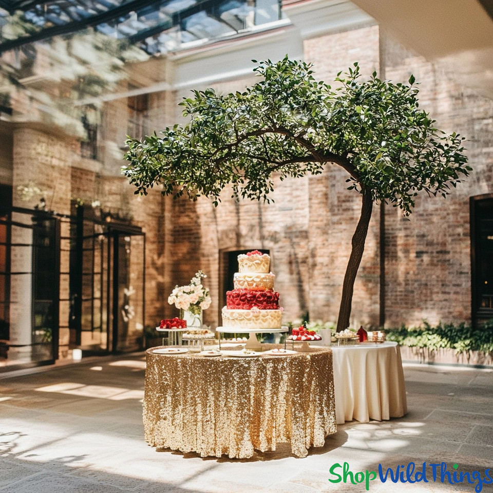 Green Artificial Tree Sideways|Decorative Event Trees at ShopWildThings.com