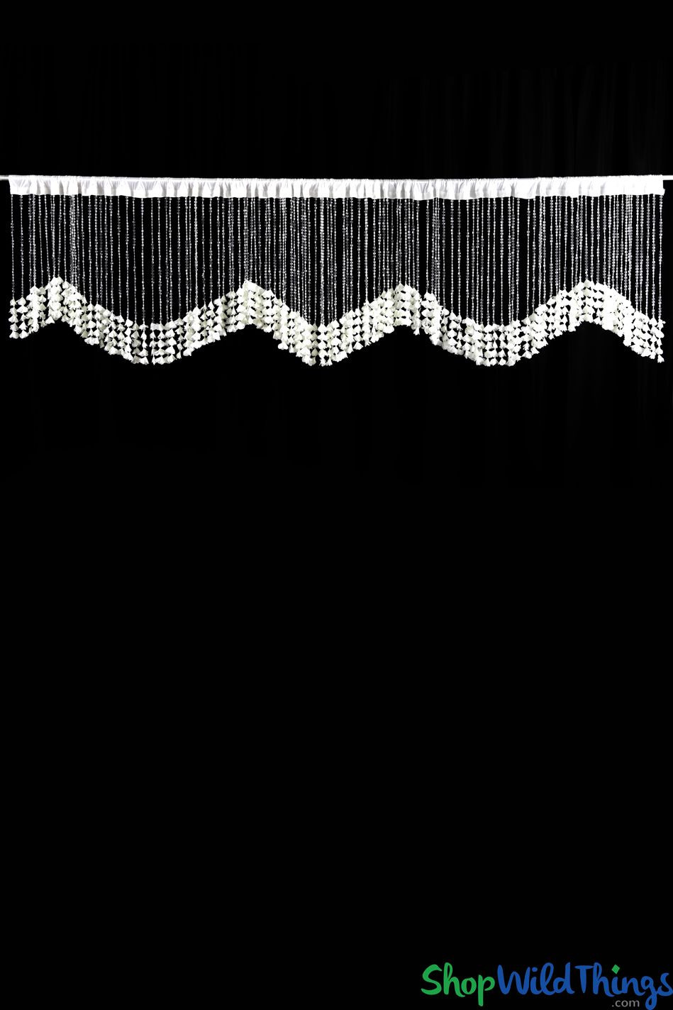 Wedding Ceiling Drape 16' Wide or Elegant Backdrop | ShopWildThings.com