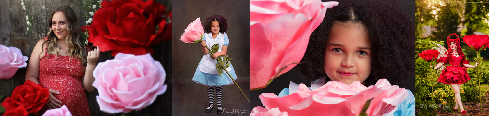 Giant Large Flowers & Oversized Artificial Florals