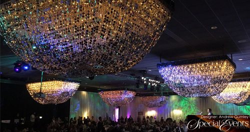 Spangles Round Beaded Curtains & Metallic Round Backdrops