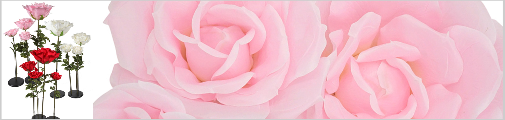 Giant Large Flowers & Oversized Artificial Florals