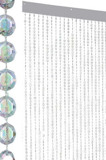 Crystal Diamond Beads on Flexible Header Rod | ShopWildThings.com
