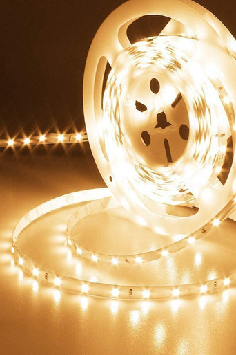 Peel & Stick LED Light Strip w/Adapter|ShopWildThings.com