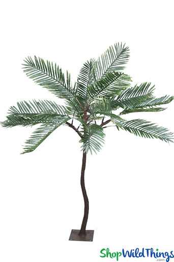 6.5' Faux Tropical Palm Tree | 21 Removable Branches | ShopWildThings.com