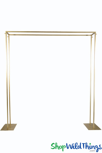 Backdrop & Event Arbor | Gold Metal Rectangular Frame