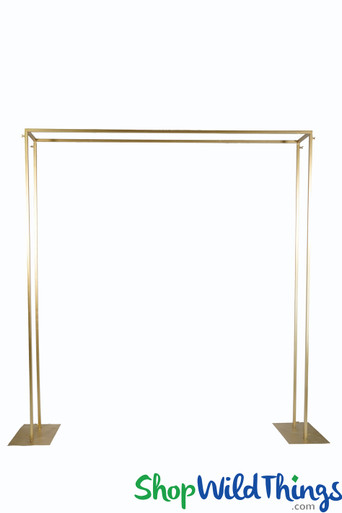Wedding & Event Arbor | Gold Metal Square Frame